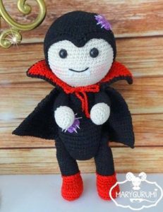 Halloween Vampire Crochet Patterns! - AmVaBe Crochet