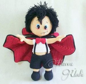 Halloween Vampire Crochet Patterns! - AmVaBe Crochet