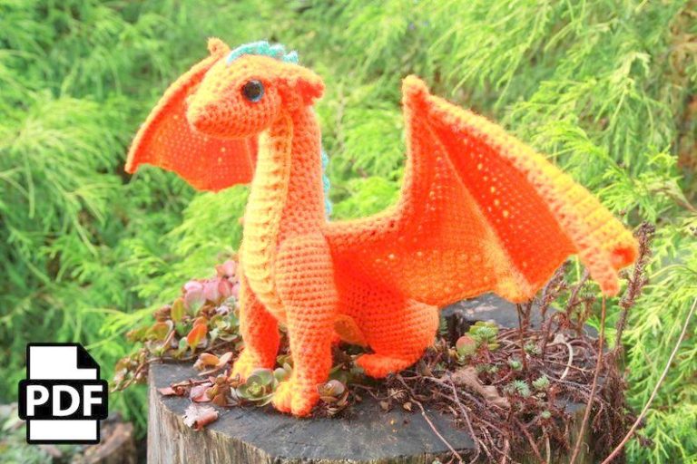 Amigurumi Dragon Crochet Pattern Roundup! - AmVaBe Crochet