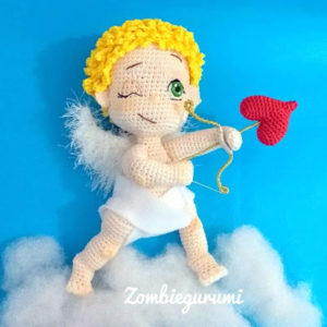Amigurumi Valentine Cupid Crochet Pattern Roundup! - AmVaBe Crochet