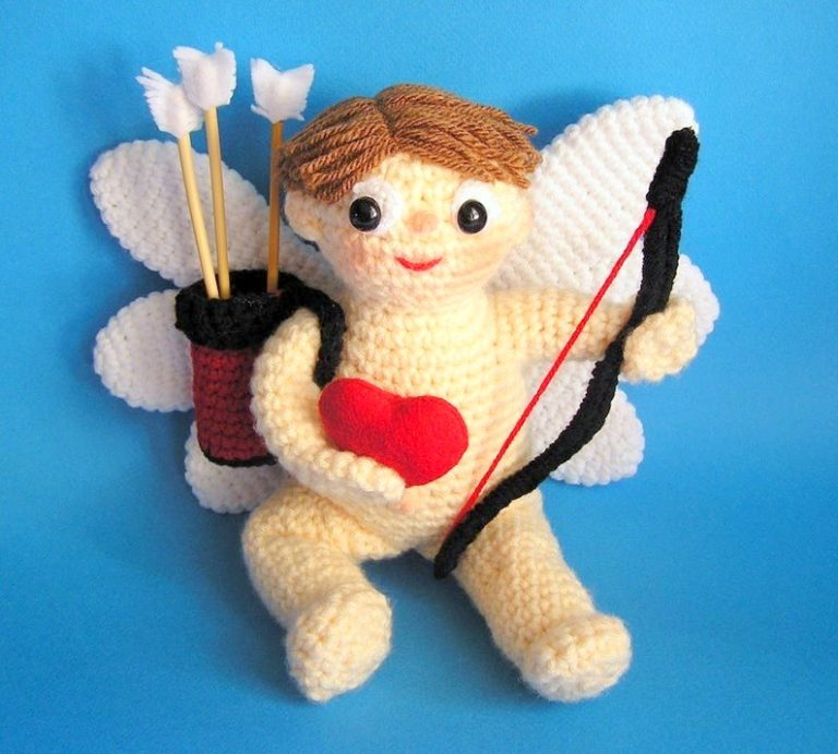 Amigurumi Valentine Cupid Crochet Pattern Roundup! - AmVaBe Crochet