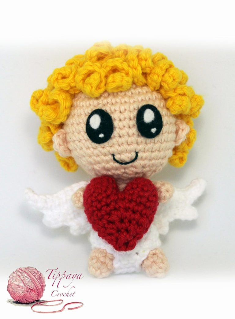 Amigurumi Valentine Cupid Crochet Pattern Roundup! - AmVaBe Crochet