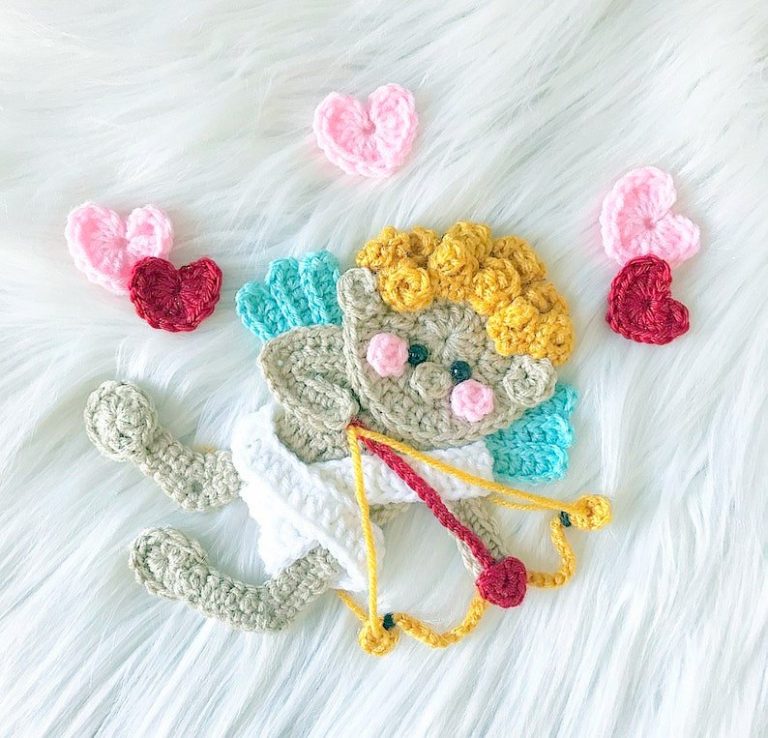 Amigurumi Valentine Cupid Crochet Pattern Roundup! - AmVaBe Crochet