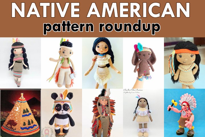 Native American Crochet Pattern Roundup! - AmVaBe Crochet