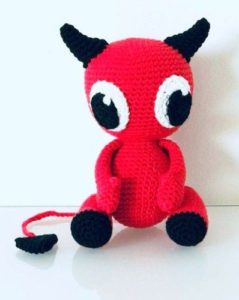 Halloween Devil Amigurumi Crochet Pattern Roundup! - AmVaBe Crochet
