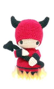 More Halloween Devil Amigurumi Crochet Patterns! - AmVaBe Crochet